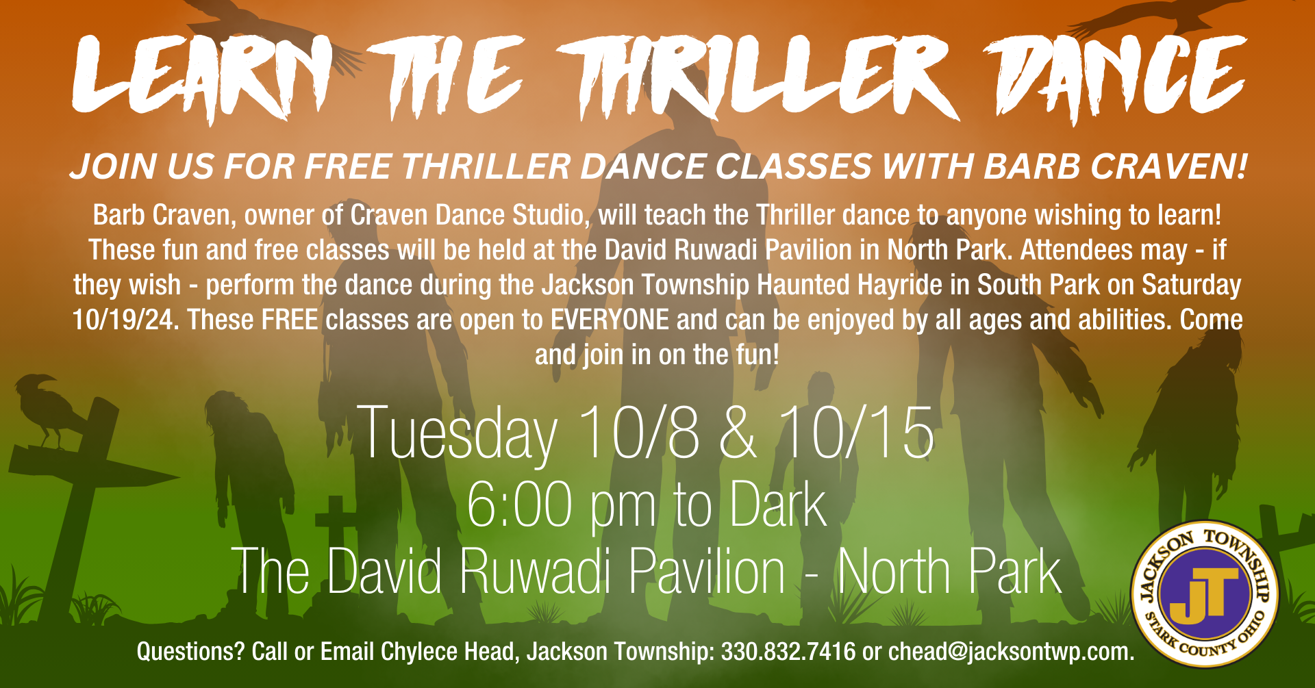 Learn the Thriller Dance - Jackson Township, Stark County, Ohio