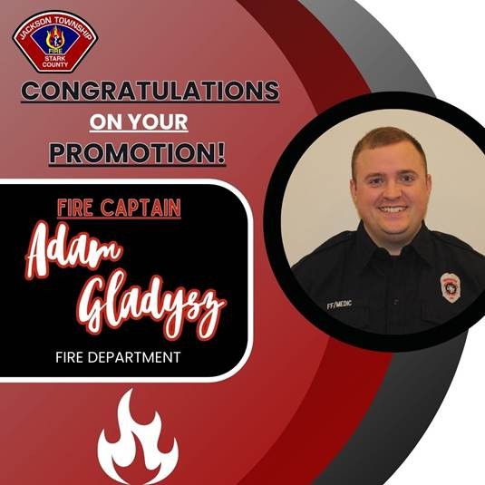 Congratulations Adam Gladysz - Jackson Township, Stark County, Ohio